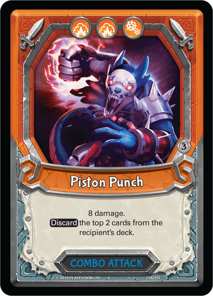 Piston Punch (Claimed) - Kindred - Lightseekers TCG