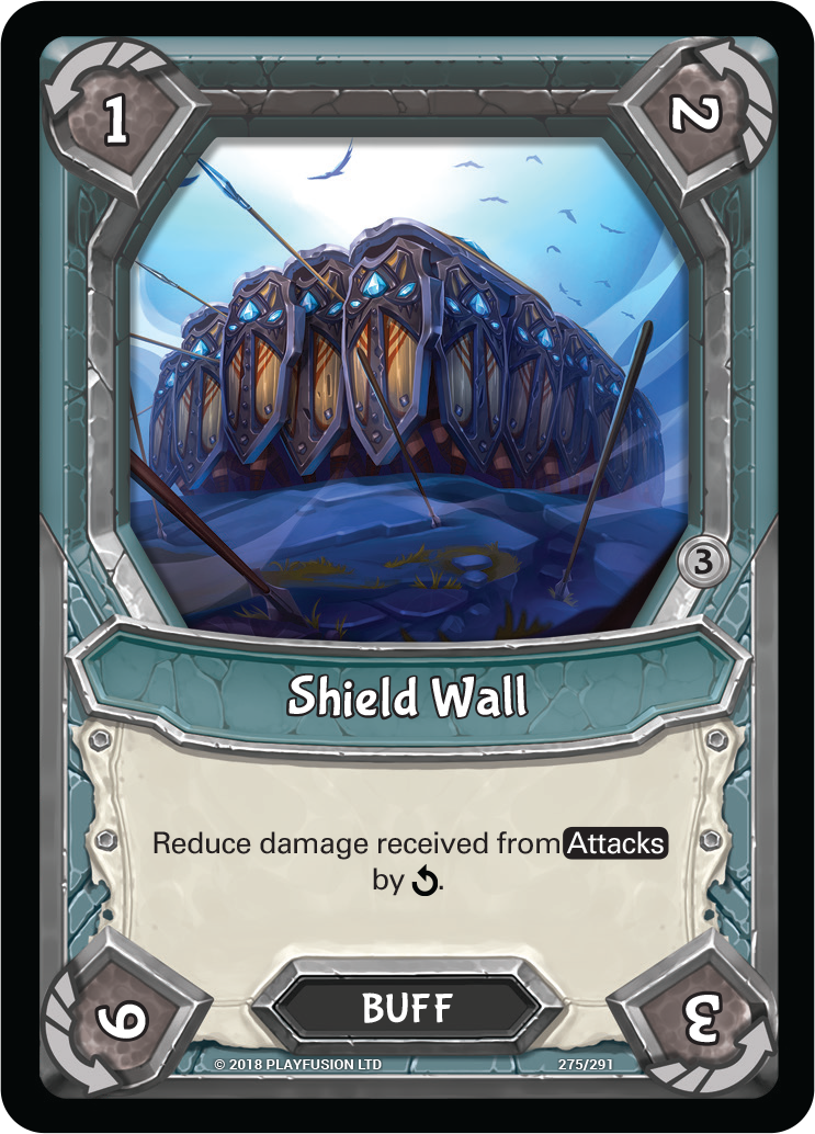 Shield Wall (Claimed) - Kindred - Lightseekers TCG