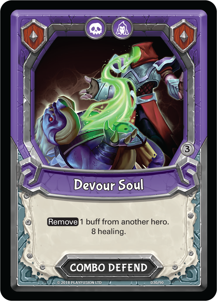Devour Soul (Claimed) - Kindred - Lightseekers TCG