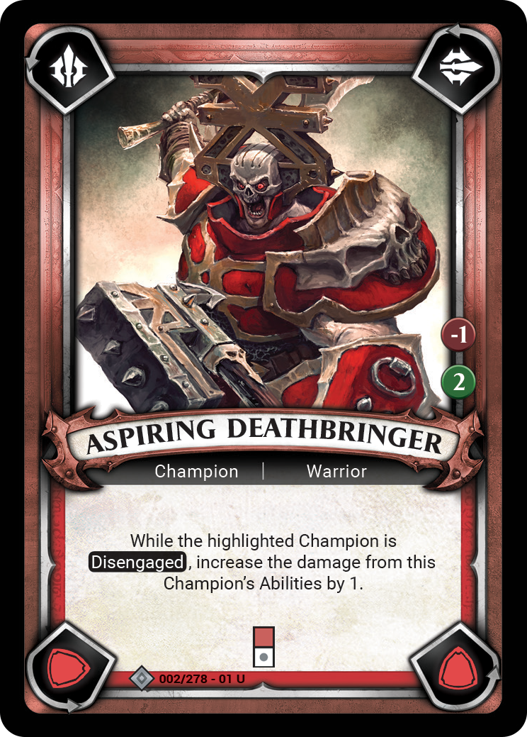 Aspiring Deathbringer (Claimed) - Wave 1 - Warhammer Age of Sigmar ...