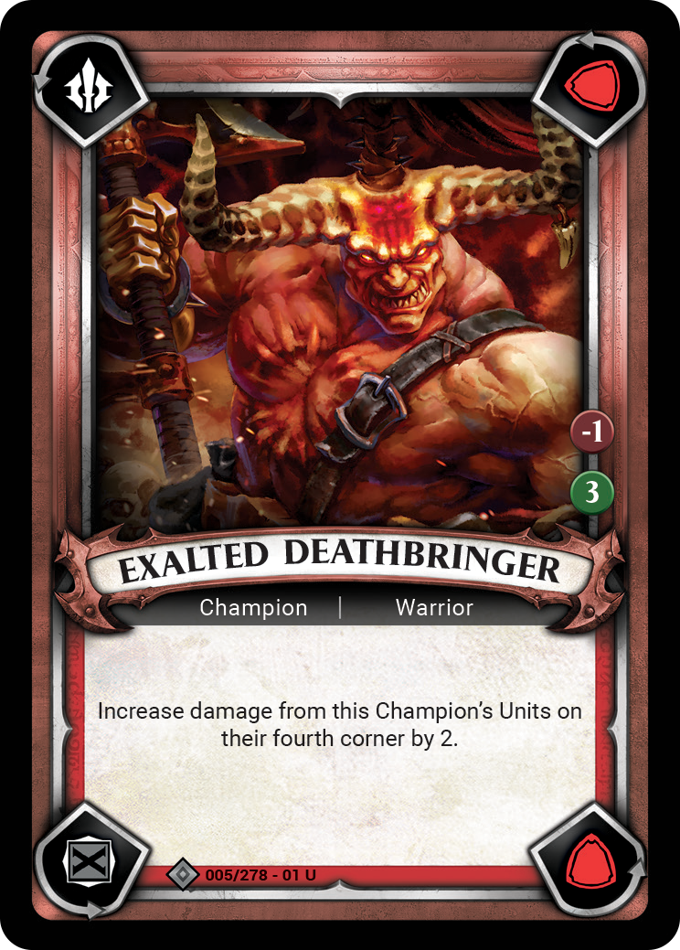 Exalted Deathbringer (Claimed) - Wave 1 - Warhammer Age of Sigmar ...