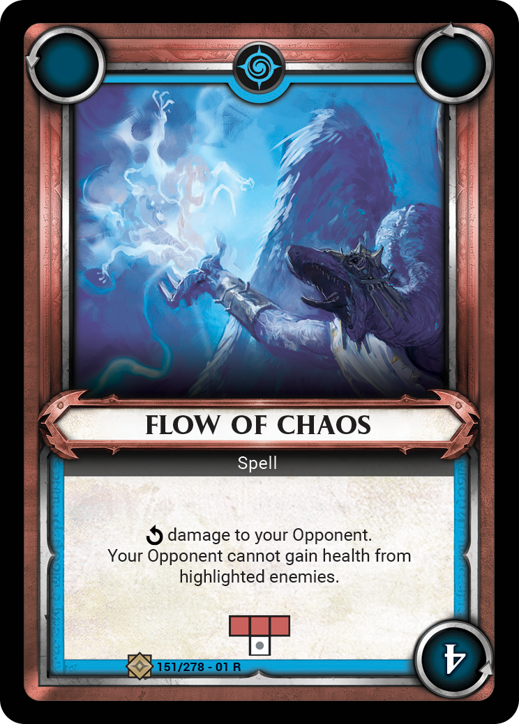 Flow of Chaos (Claimed) - Wave 1 - Warhammer Age of Sigmar Champions TCG