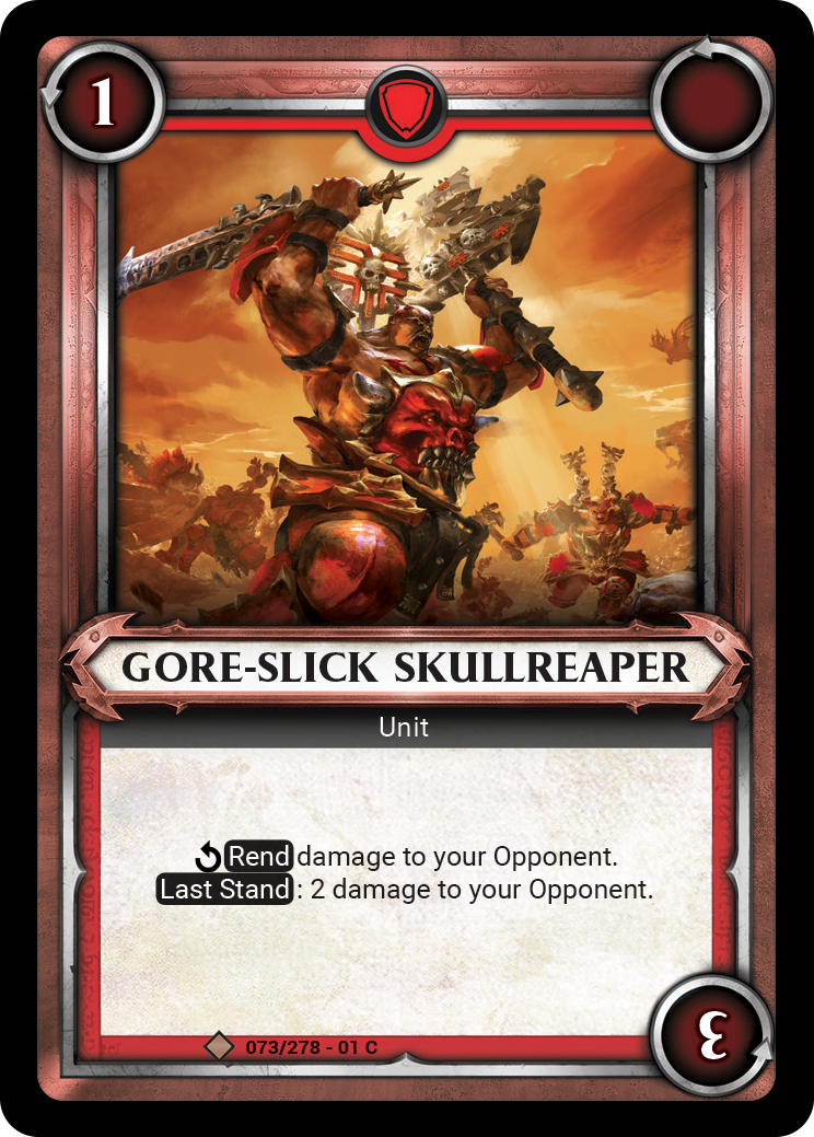 Gore-Slick Skullreaper (Claimed) - Wave 1 - Warhammer Age of Sigmar ...