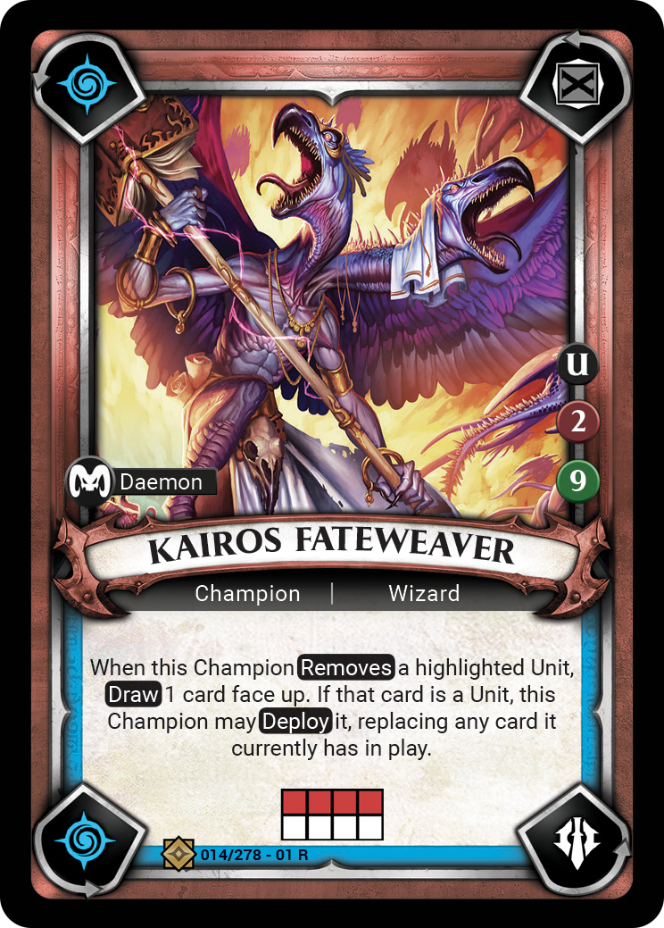 Kairos Fateweaver (Unclaimed) - Wave 1 - Warhammer Age of Sigmar ...
