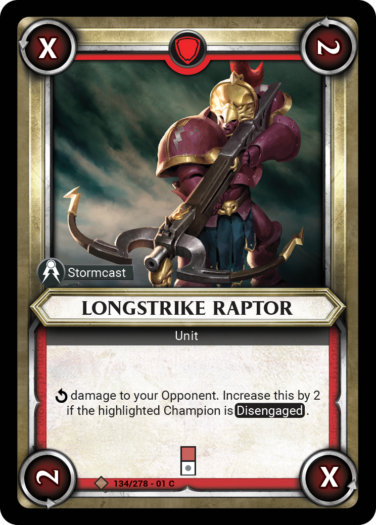 Longstrike Raptor (Unclaimed) - Wave 1 - Warhammer Age of Sigmar ...