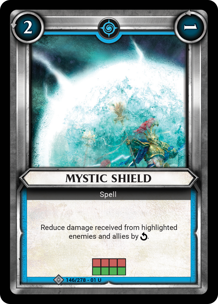 Mystic Shield (Claimed) - Wave 1 - Warhammer Age of Sigmar Champions TCG