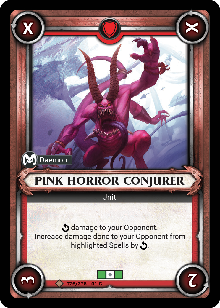 Pink Horror Conjurer (Claimed) - Wave 1 - Warhammer Age of Sigmar ...