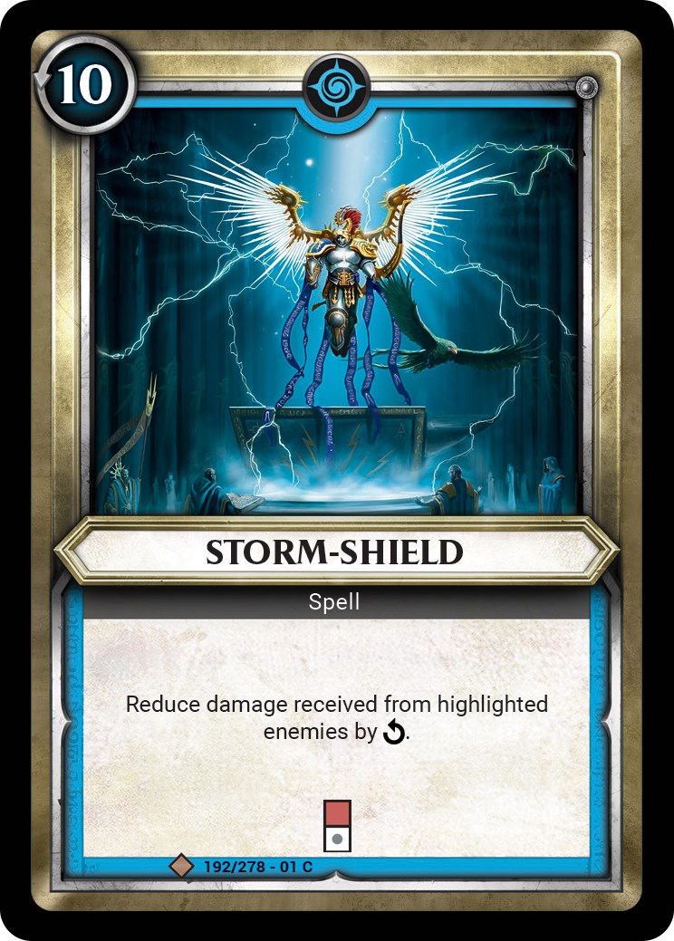 Storm-Shield (Claimed) - Wave 1 - Warhammer Age of Sigmar Champions TCG