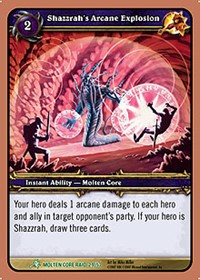 Shazzrah's Arcane Explosion - Molten Core - WoW