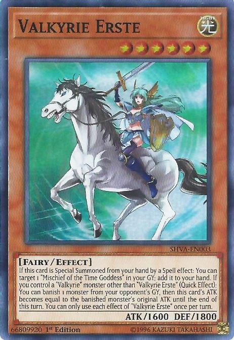 Valkyrie Erste - Shadows in Valhalla - YuGiOh