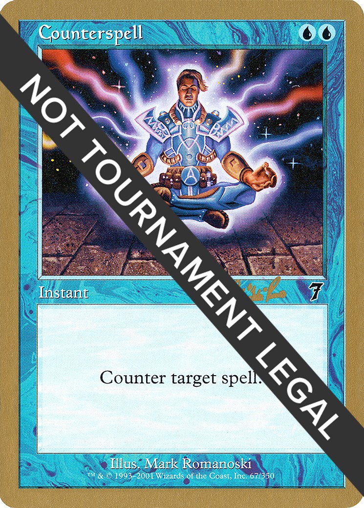 Counterspell - 2002 Carlos Romao (7ED) - World Championship Decks ...