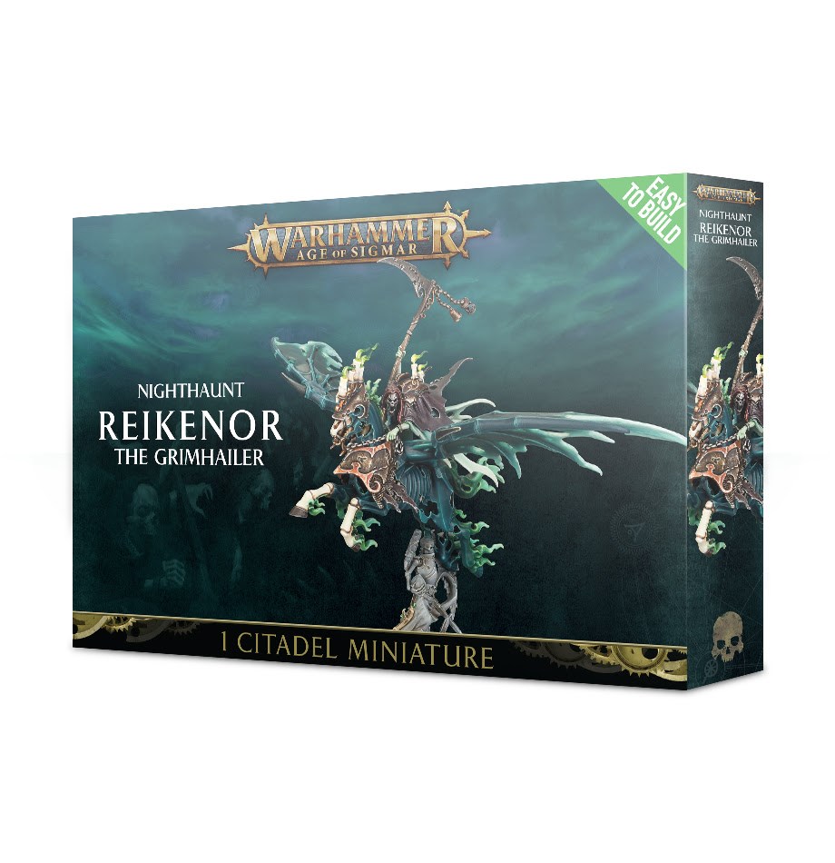 Warhammer: Age of Sigmar - Nighthaunt - Reikenor The Grimhailer ...