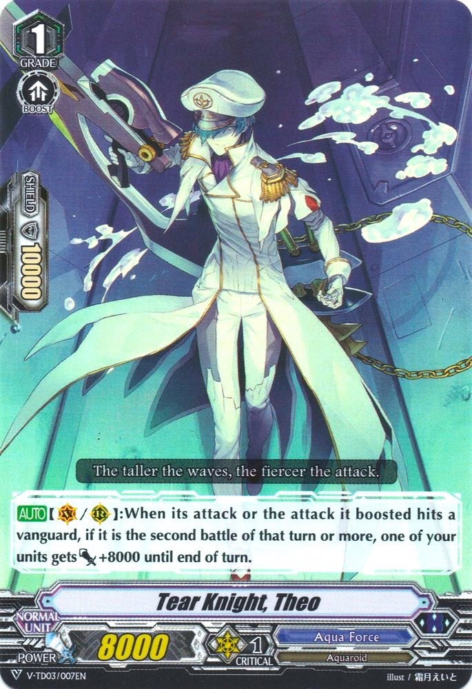 Tear Knight, Theo - V-TD03: Leon Soryu - Cardfight Vanguard