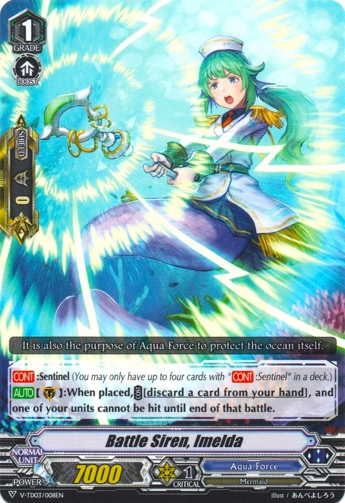 Battle Siren, Imelda - V-TD03: Leon Soryu - Cardfight Vanguard
