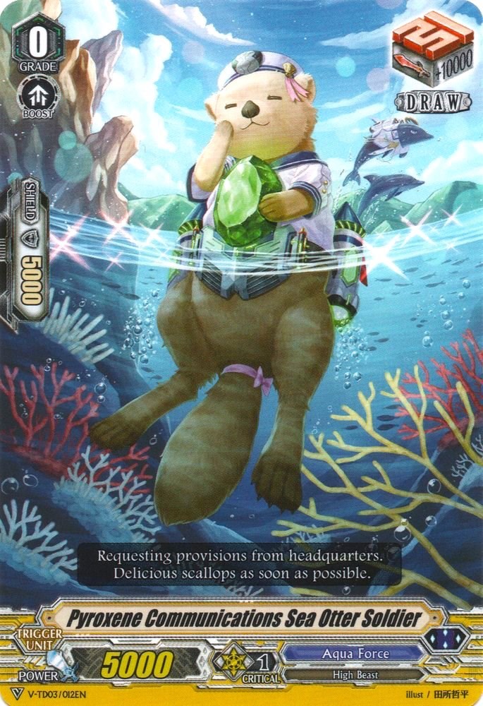 Pyroxene Communications Sea Otter Soldier - V-TD03: Leon Soryu ...