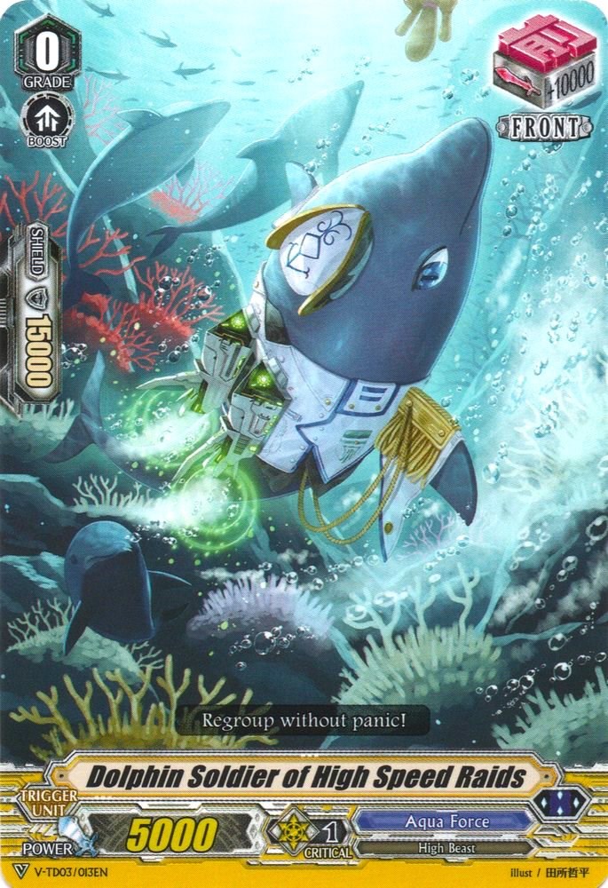 Dolphin Soldier of High Speed Raids - V-TD03: Leon Soryu - Cardfight ...
