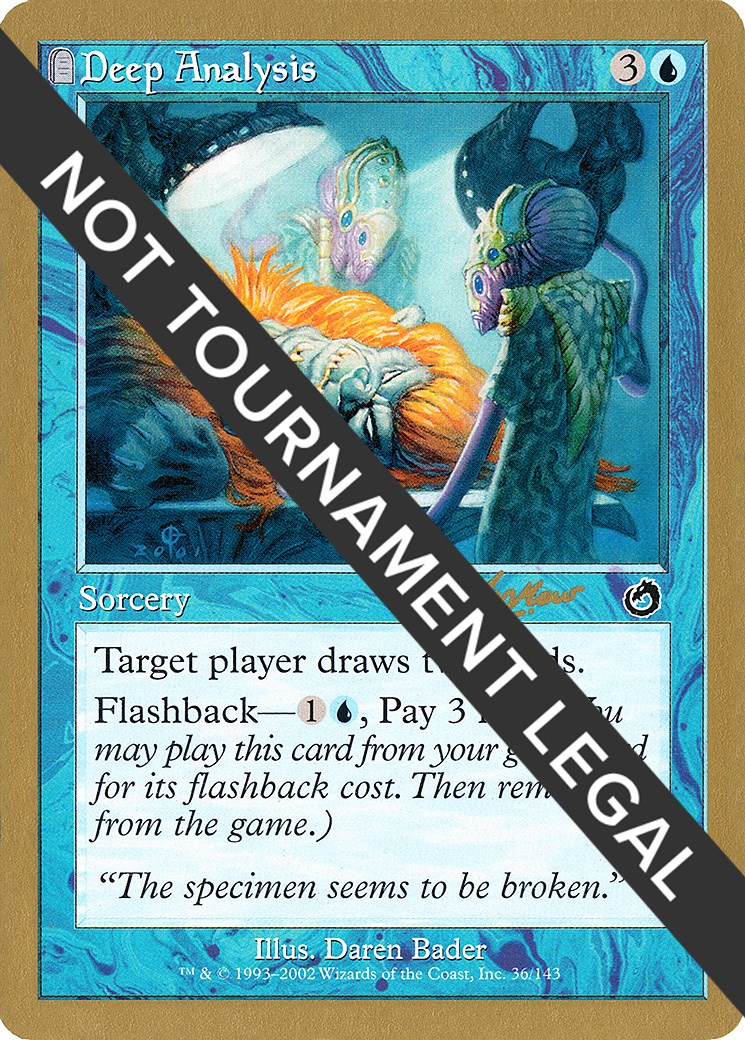 Deep Analysis - 2002 Sim Han How (TOR) - World Championship Decks ...