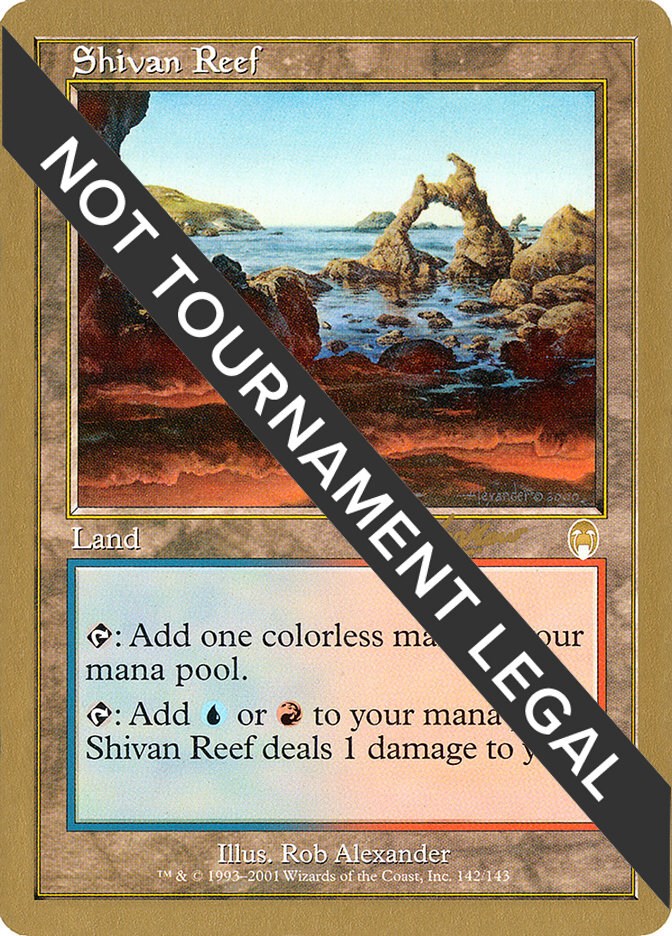 Shivan Reef - 2002 Sim Han How (APC) - World Championship Decks - Magic ...