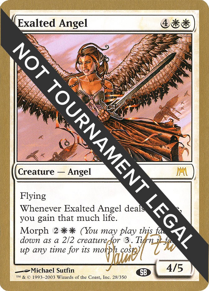 Exalted Angel - 2003 Daniel Zink (ONS) (SB) - World Championship Decks ...