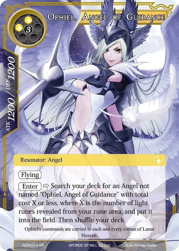 Ophiel, Angel of Guidance - New Dawn Rises - Force of Will