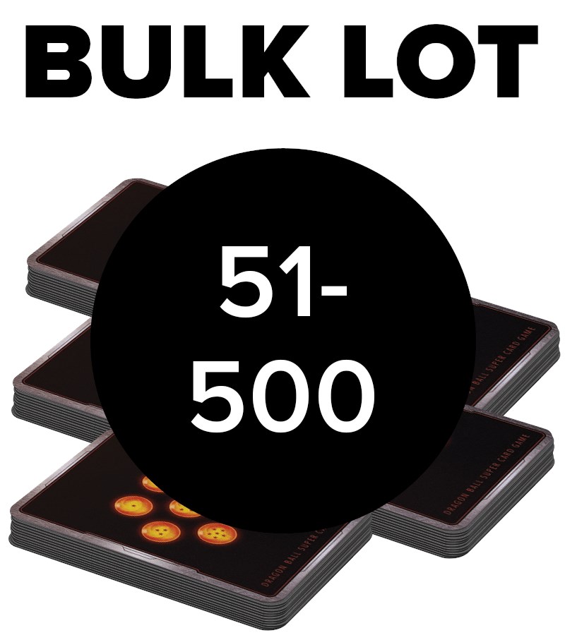 51 - 500 Dragon Ball Super CCG Bulk Card Lot - Dragon Ball Super CCG ...