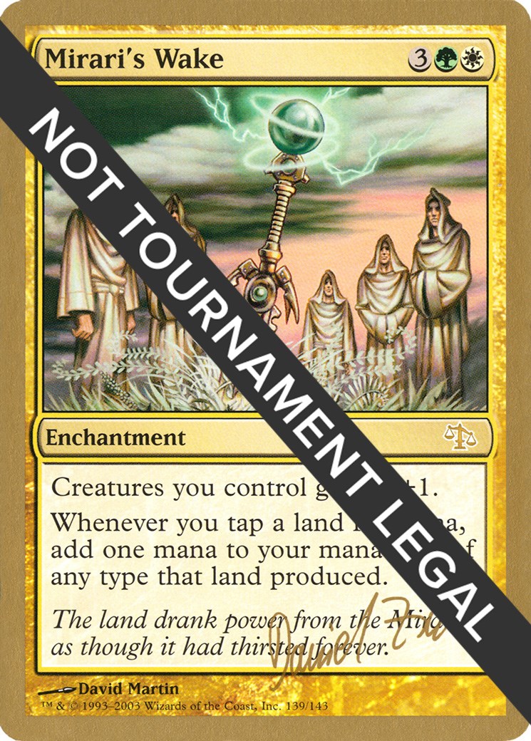 Mirari's Wake - 2003 Daniel Zink (JUD) - World Championship Decks ...