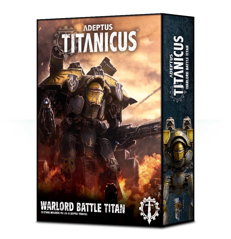 Warhammer: 40K - Adeptus Titanicus - Warlord Battle Titan - Warhammer ...