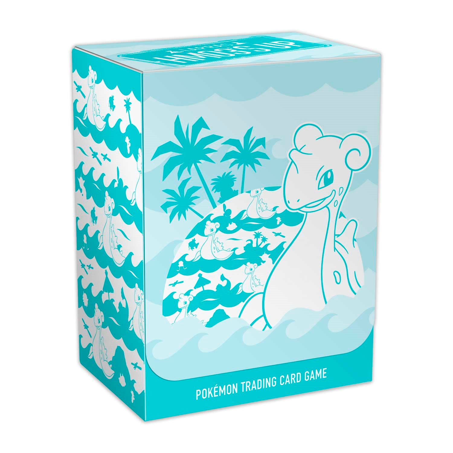 Pokemon TCG: Lapras Surf Deck Box - Pokemon International Deck Boxes ...