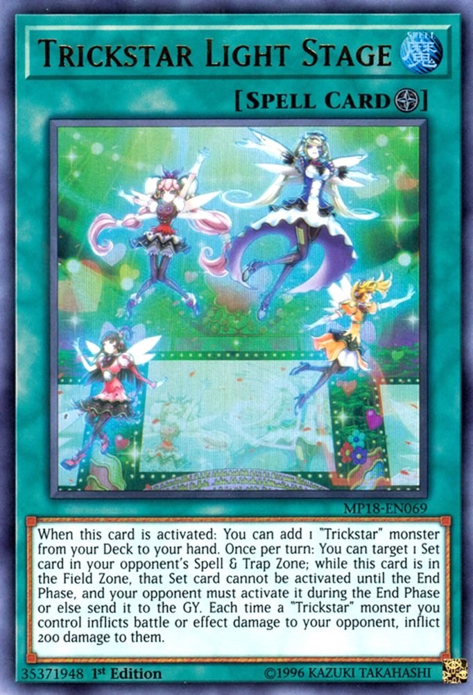 Trickstar Light Stage - 2018 Mega-Tins Mega Pack - YuGiOh