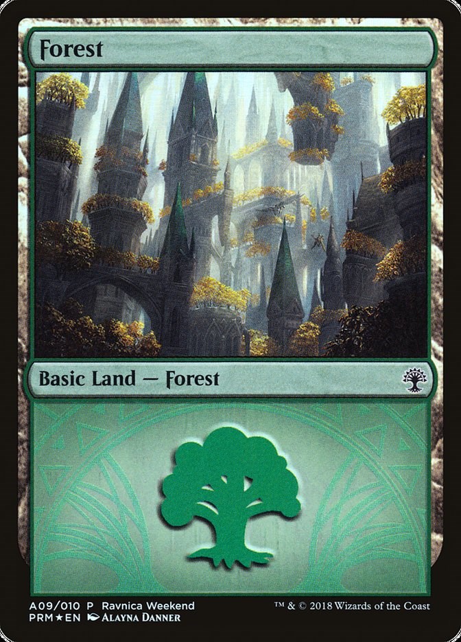 Forest - Selesnya (A09) - Launch Party & Release Event Promos - Magic ...