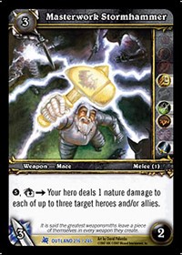 Masterwork Stormhammer - Fires of Outland - WoW