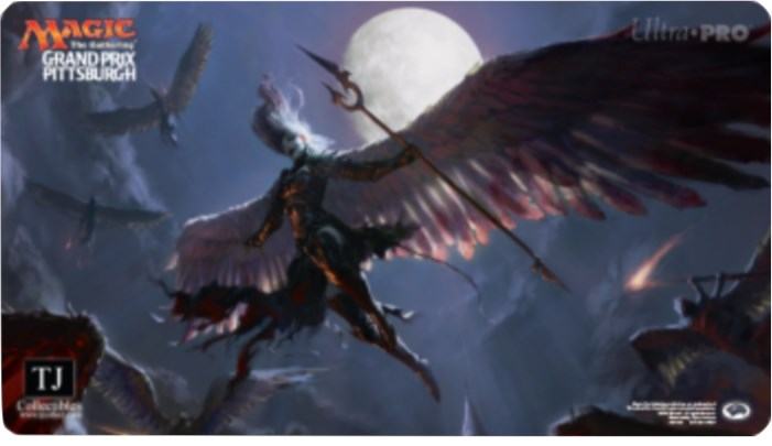 Magic Grand Prix 2016 Playmat: Pittsburgh - Descend upon the Sinful ...