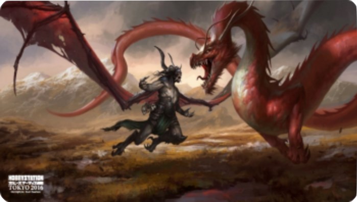 Magic Grand Prix 2016 Playmat: Tokyo (Version 2) - Battle of Mud ...