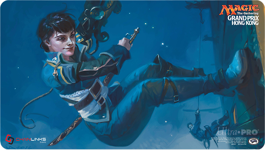 Magic Grand Prix 2017 Playmat: Hong Kong - Daring Saboteur - Magic ...