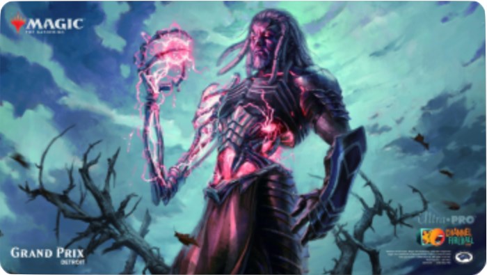 Magic Grand Prix 2018 Playmat: Detroit (Version 1) - Tezzeret, Artifice ...