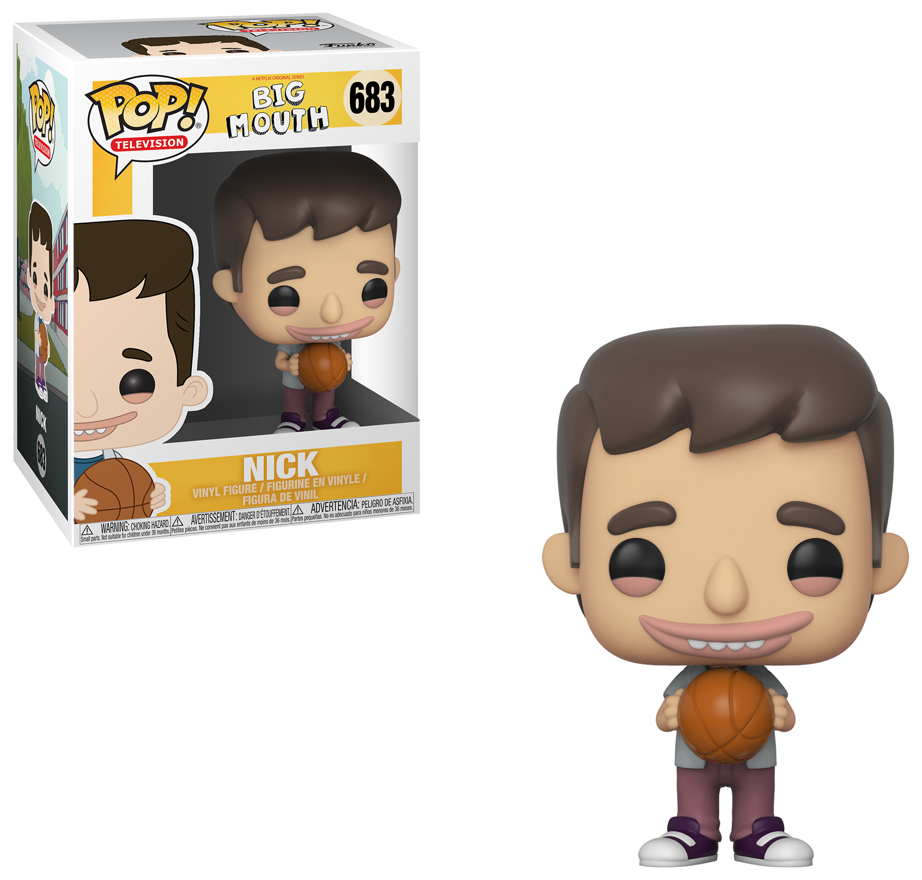 Big Mouth: Nick - Pop! Vinyl - Funko