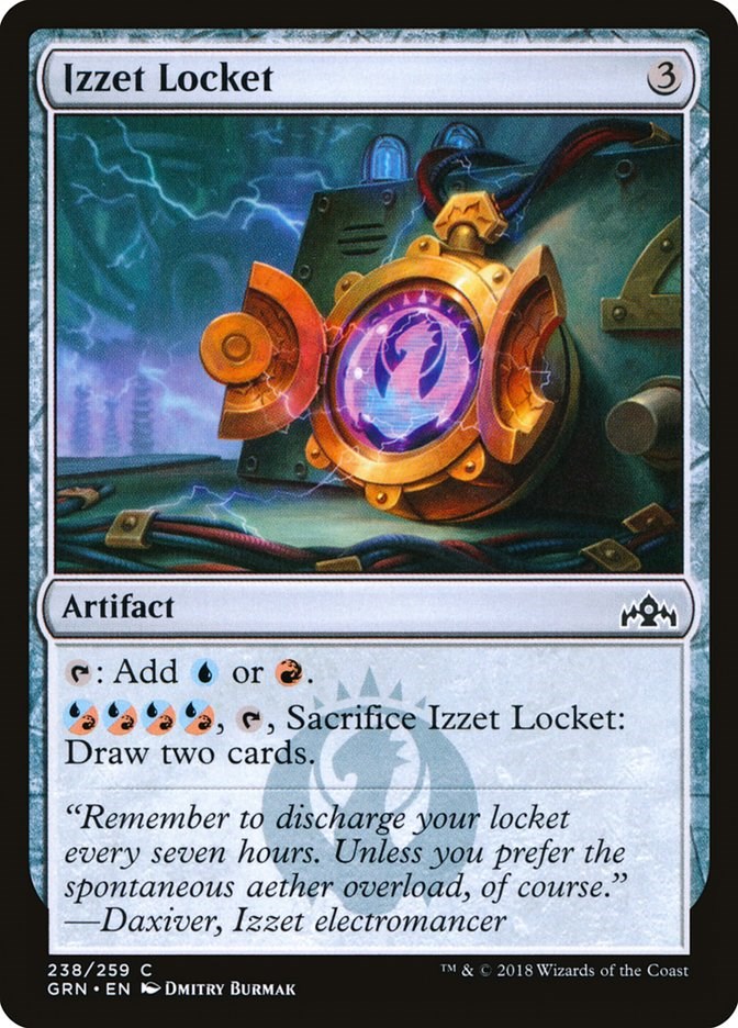 Izzet Locket - Guilds of Ravnica - Magic: The Gathering