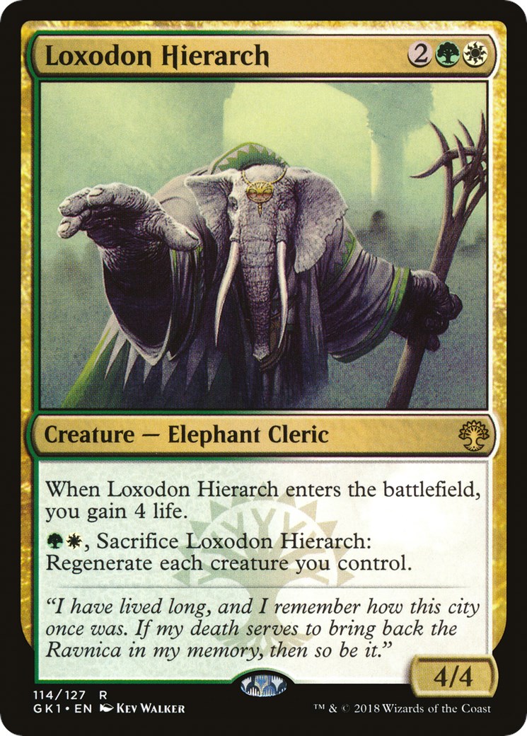 Loxodon Hierarch - Guilds of Ravnica: Guild Kits - Magic: The Gathering