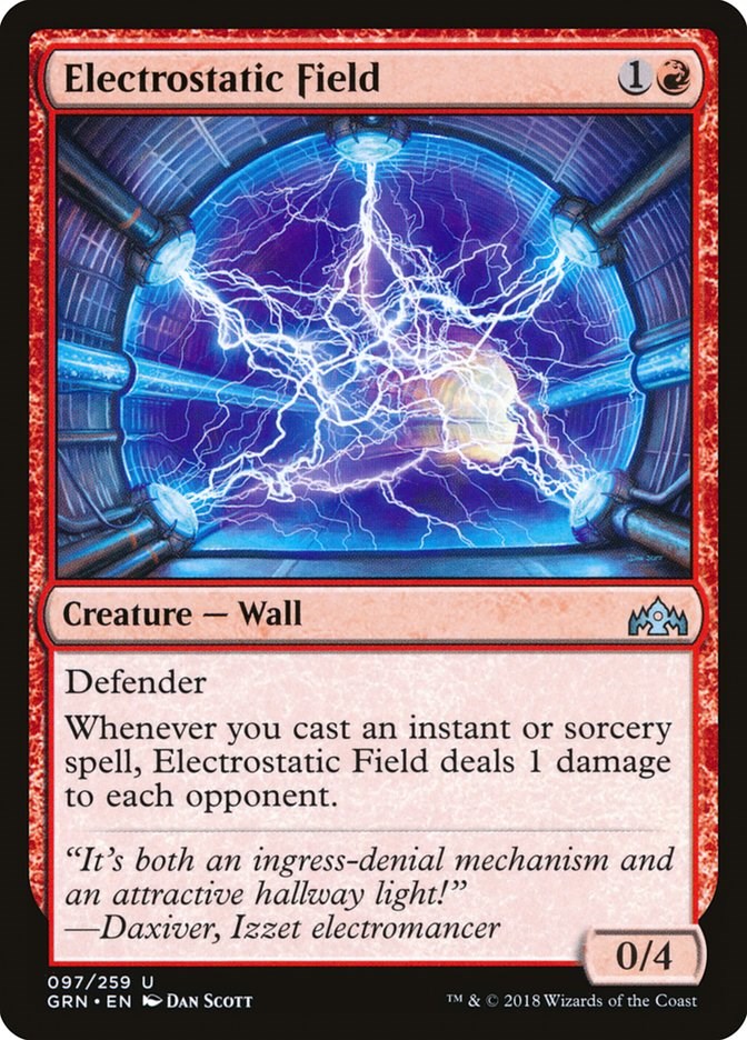 Electrostatic Field - Guilds of Ravnica - Magic: The Gathering