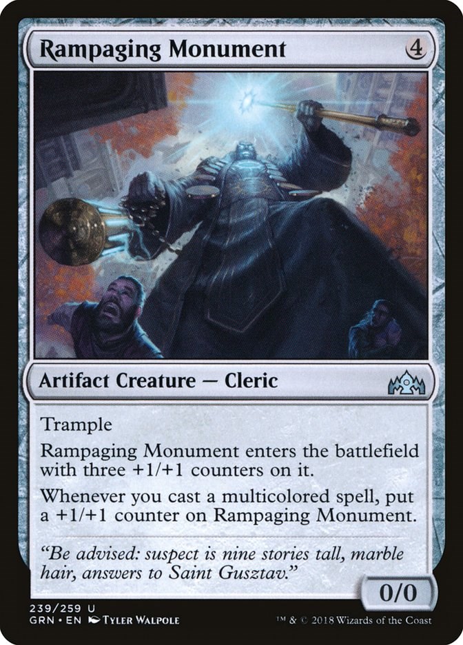 Rampaging Monument - Guilds of Ravnica - Magic: The Gathering