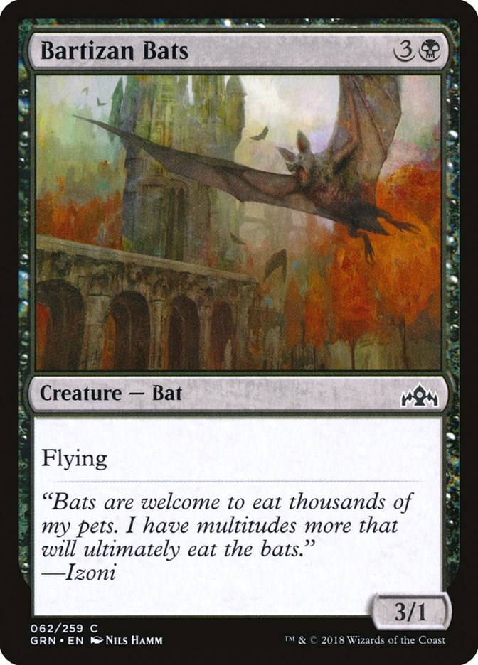 Bartizan Bats - Guilds of Ravnica - Magic: The Gathering