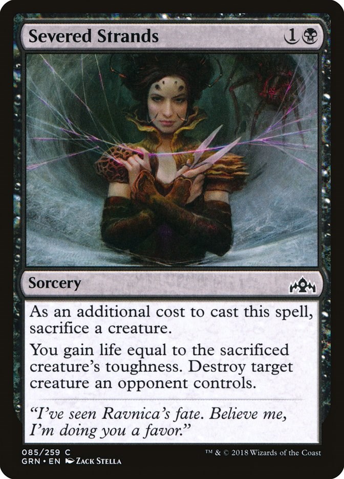 Severed Strands - Guilds of Ravnica - Magic: The Gathering