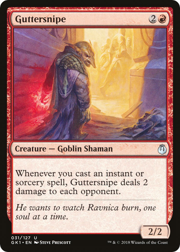 Guttersnipe - Guilds of Ravnica: Guild Kits - Magic: The Gathering