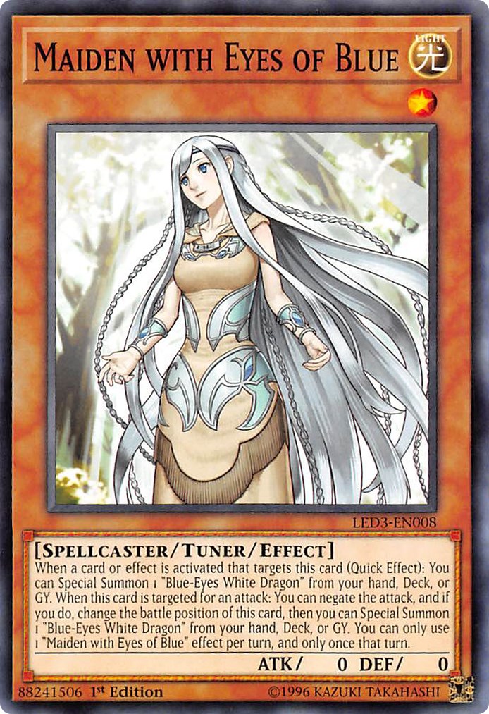 Maiden with Eyes of Blue - Legendary Duelists: White Dragon Abyss - YuGiOh
