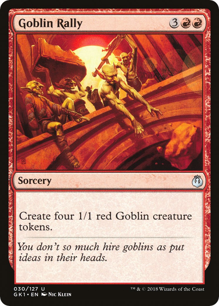 Goblin Rally - Guilds of Ravnica: Guild Kits - Magic: The Gathering