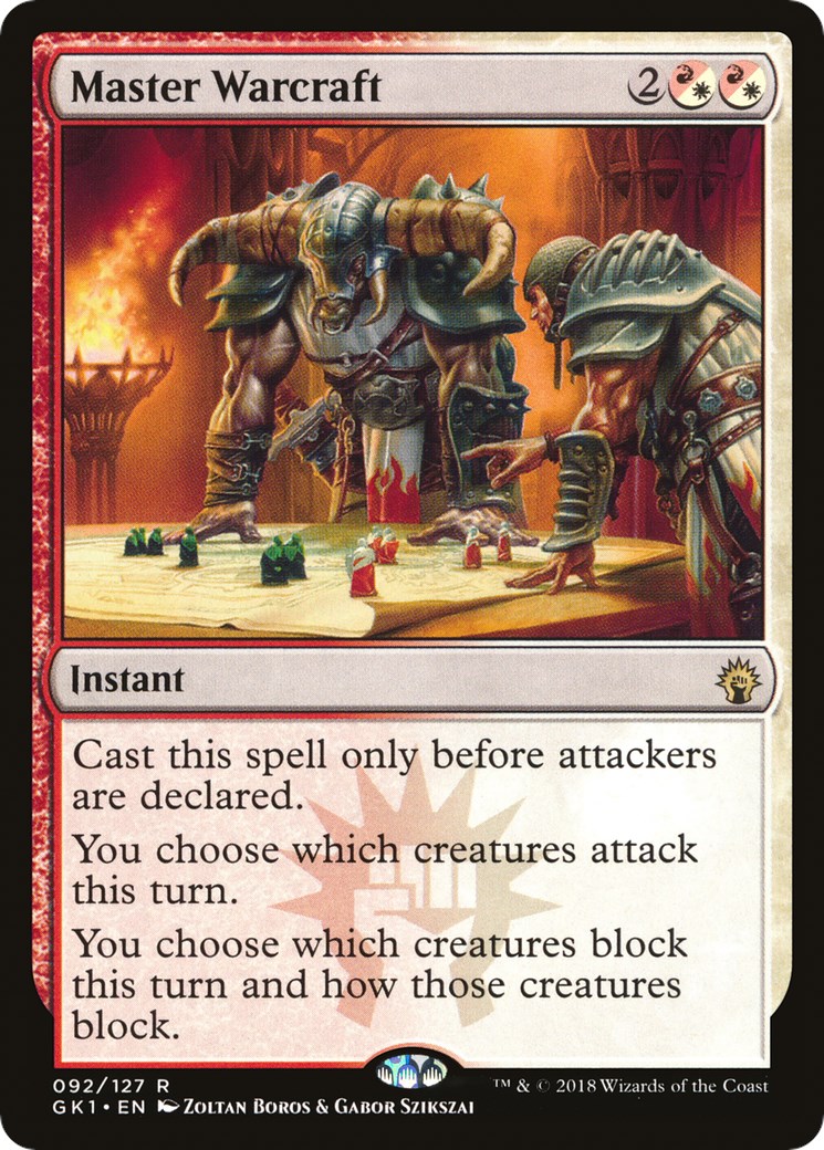 Master Warcraft - Guilds of Ravnica: Guild Kits - Magic: The Gathering