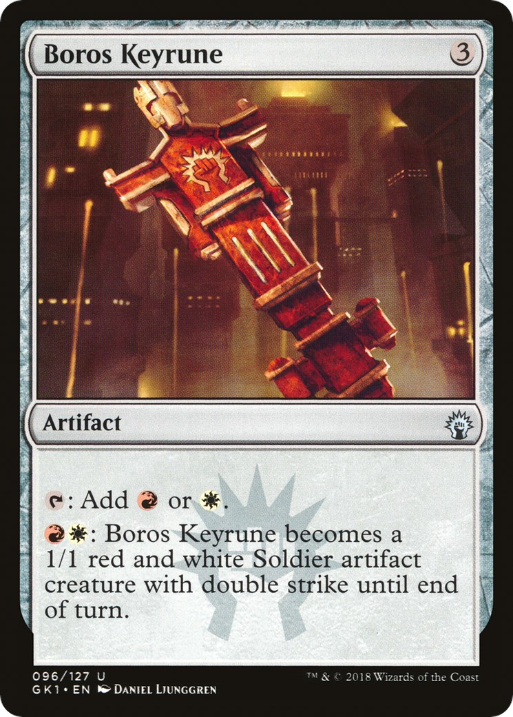 Boros Keyrune - Guilds of Ravnica: Guild Kits - Magic: The Gathering