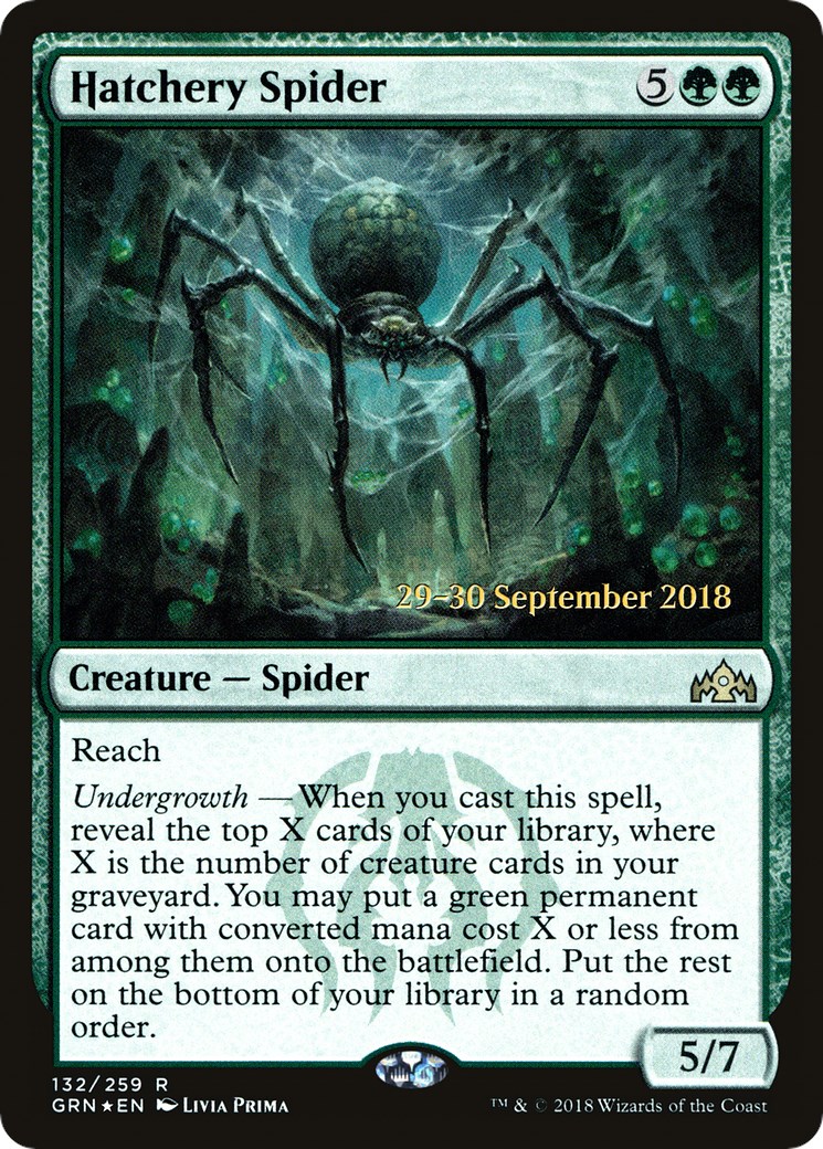 Hatchery Spider - Prerelease Cards - Magic: The Gathering