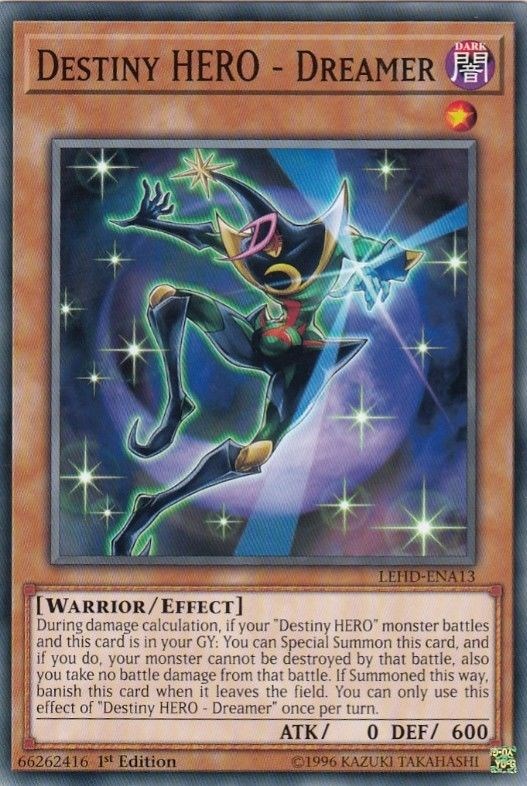 Destiny HERO - Dreamer - Legendary Hero Decks - YuGiOh
