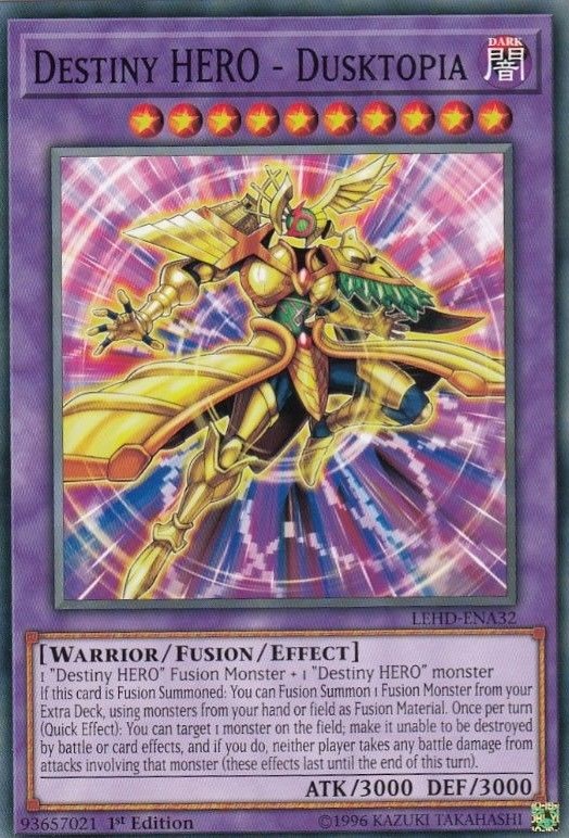 Destiny HERO - Dusktopia - Legendary Hero Decks - YuGiOh